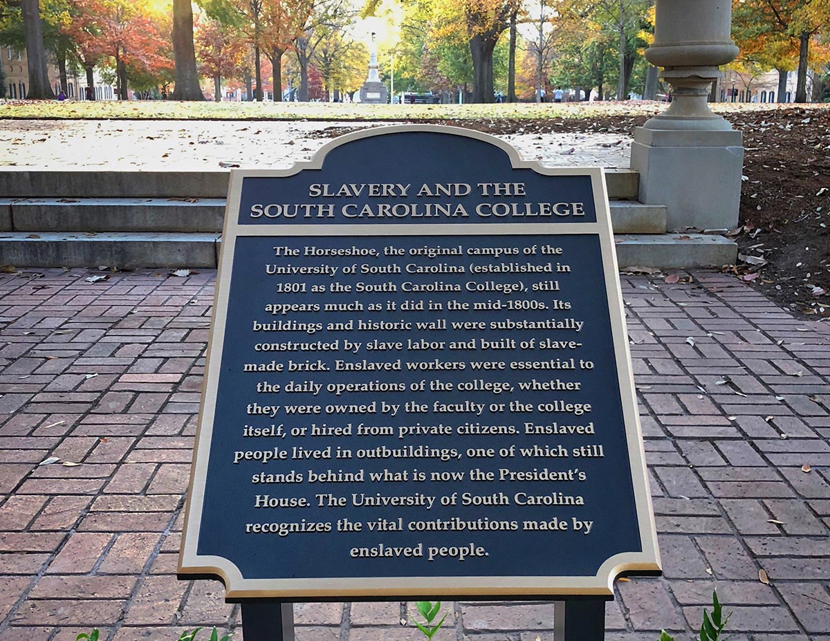 Monuments - University History | University of South Carolina